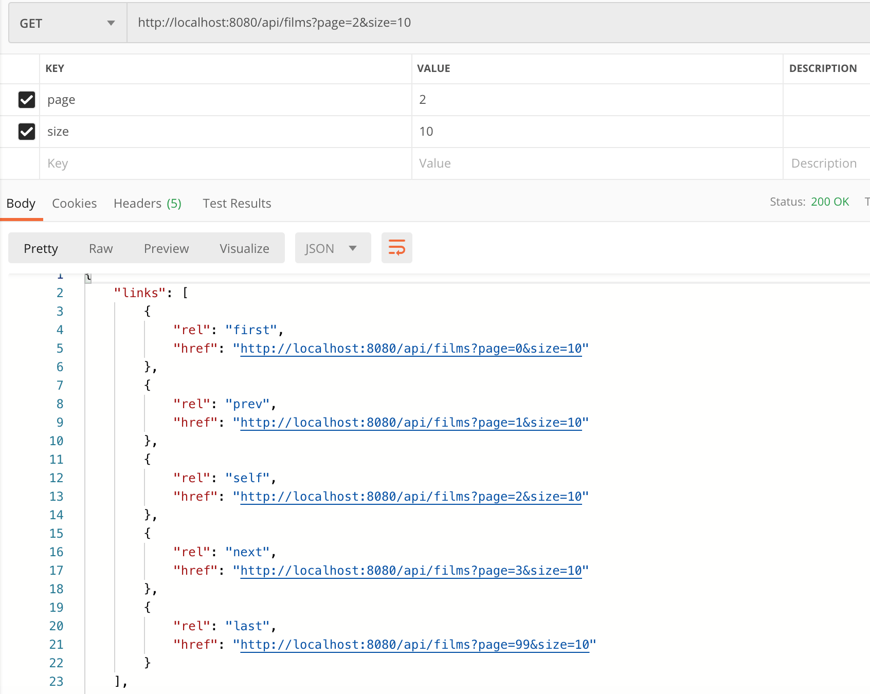 Adding HAL pagination links to RESTful applications using Spring HATEOAS