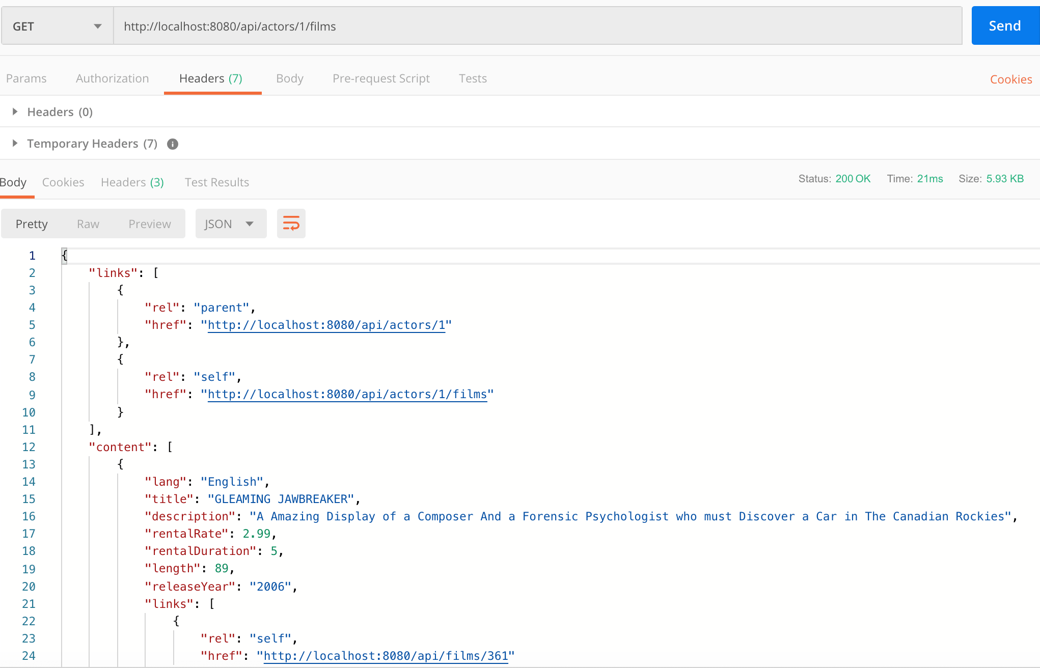 Adding HAL links to Spring Boot 2 applications using Spring HATEOAS